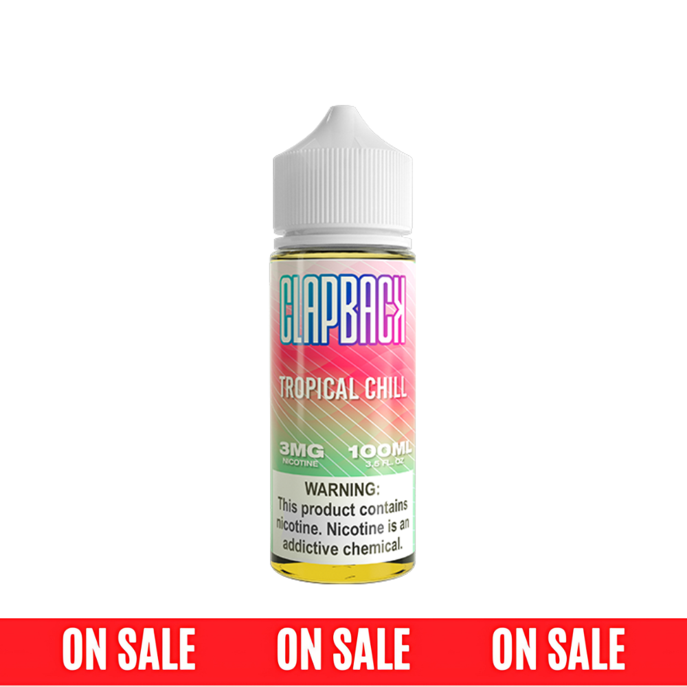 Saveurvape-Clap Back TF-Nic-Tropical Chill, 100mL | Vapor Bridge